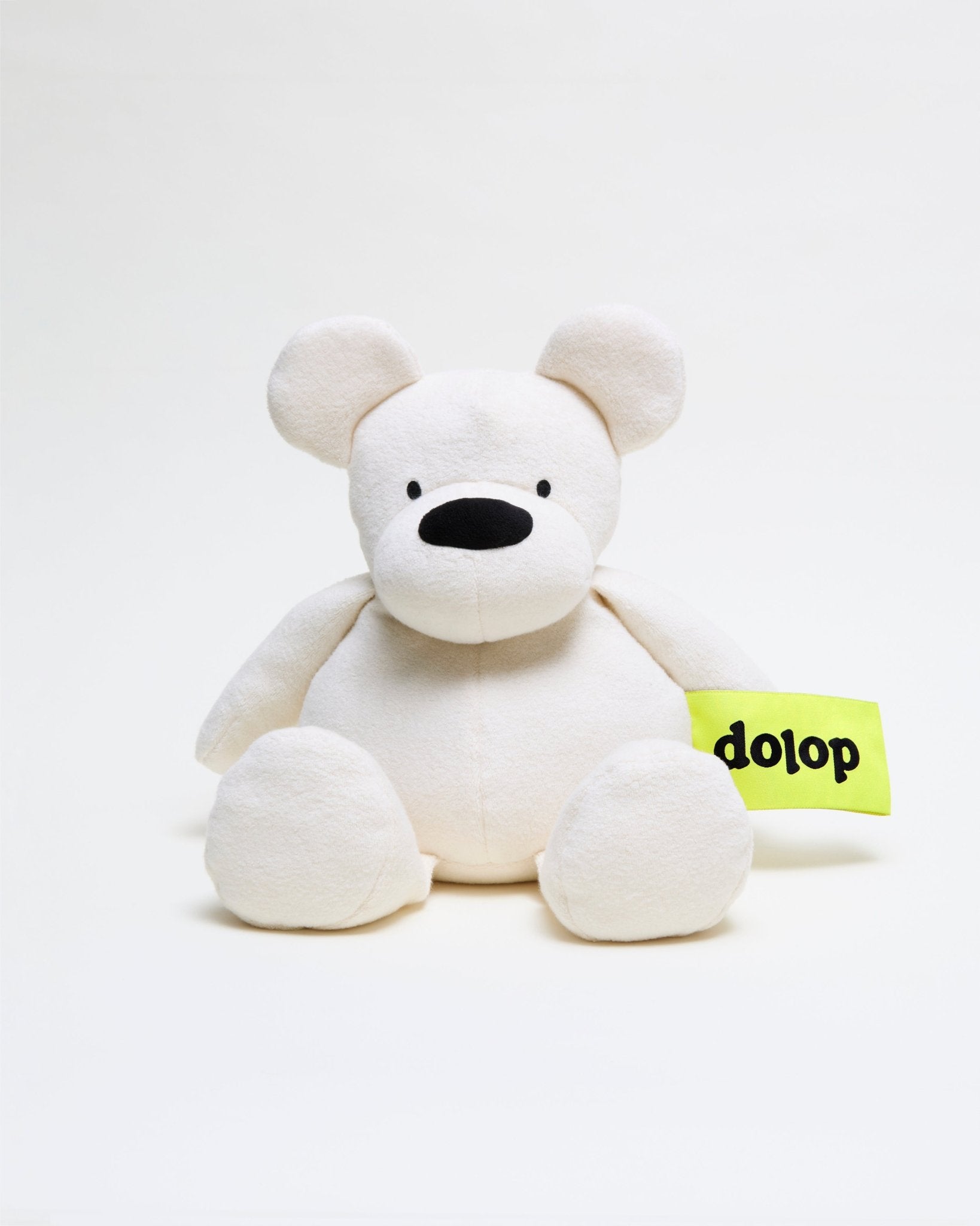 Dolop in Cream | Hand-crafted modern Teddy Bear